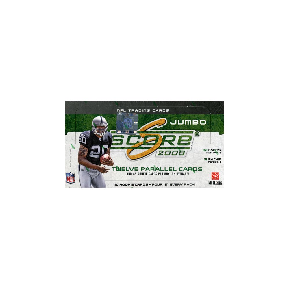 2008 Score Football Jumbo Hobby Box | Steel City Collectibles