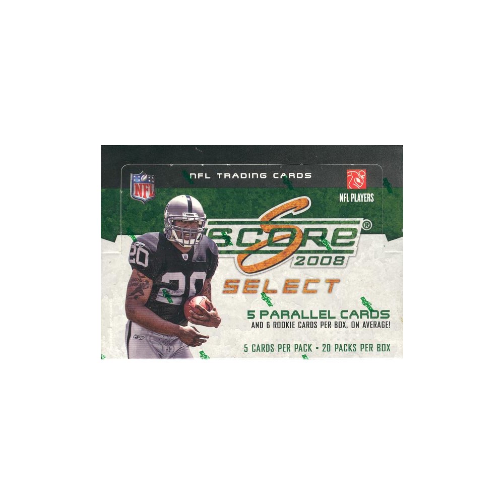 2008 Score Select Football Box | Steel City Collectibles