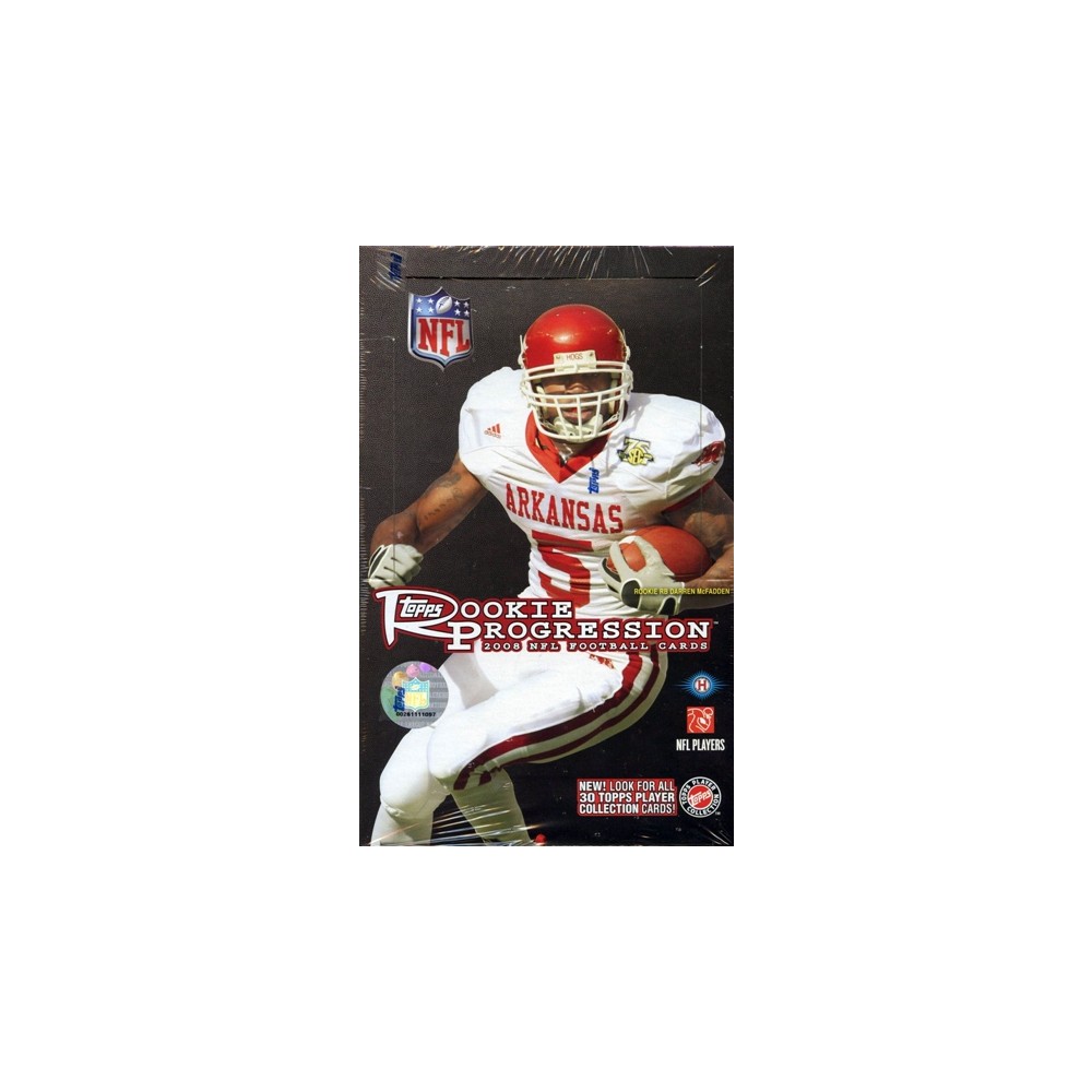 2008 Topps Rookie Progression Football Hobby Box | Steel City Collectibles