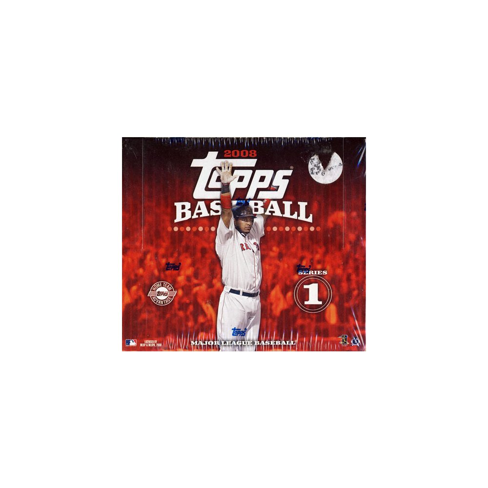 2008 Topps Series 1 HTA Jumbo Baseball Box | Steel City Collectibles