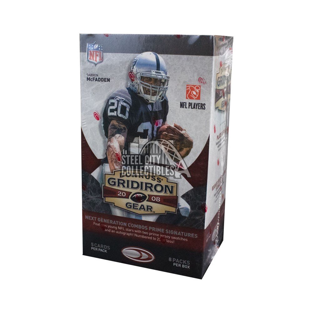 2008 Donruss Gridiron Gear Football 8ct Blaster Box | Steel City ...