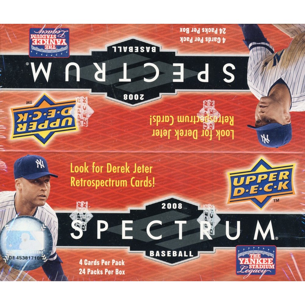 2008 Upper Deck Spectrum Baseball 24ct Retail Box | Steel City Collectibles