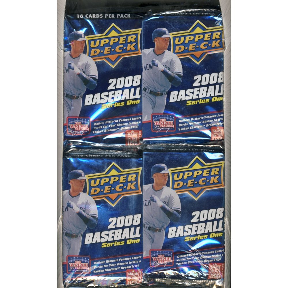 2008 Upper Deck Series 1 Baseball Retail 24-Pack Lot | Steel City ...