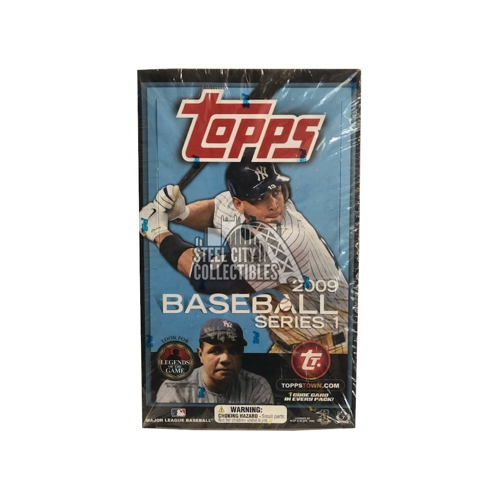2009 Topps Series 1 Baseball 36 Pack Retail Box | Steel City Collectibles