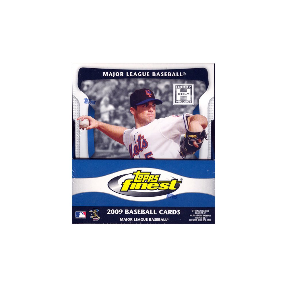 2009 Topps Finest Baseball Hobby Box | Steel City Collectibles