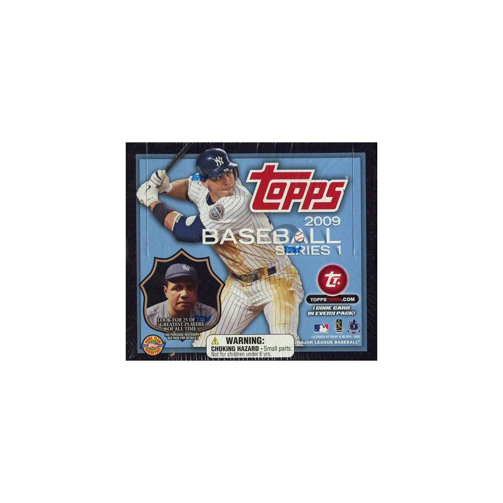 2009 Topps Series 1 Baseball HTA Jumbo Box | Steel City Collectibles