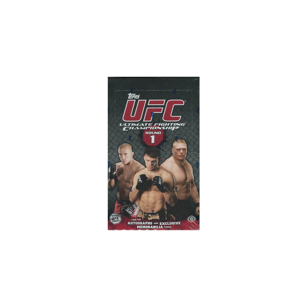 2009 Topps UFC Round 1 Hobby Box | Steel City Collectibles
