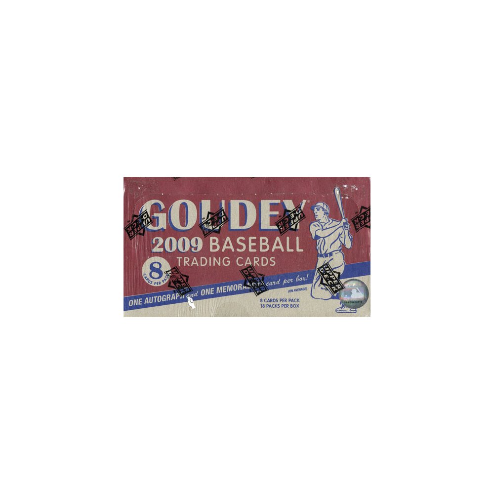 2009 Upper Deck Goudey Baseball Hobby Box | Steel City Collectibles