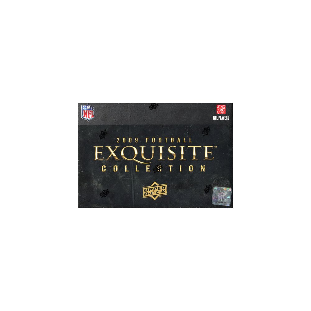 2009 Upper Deck Exquisite Collection Football Hobby Box | Steel City ...