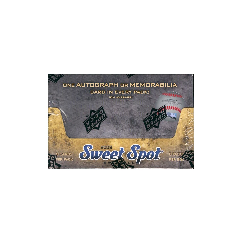 2009 Upper Deck Sweet Spot Baseball Hobby Box | Steel City Collectibles