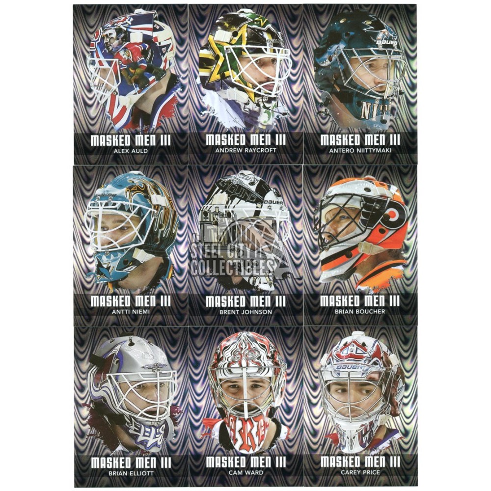 2010-11 In The Game Between The Pipes Masked Men III Silver 50-Card ...