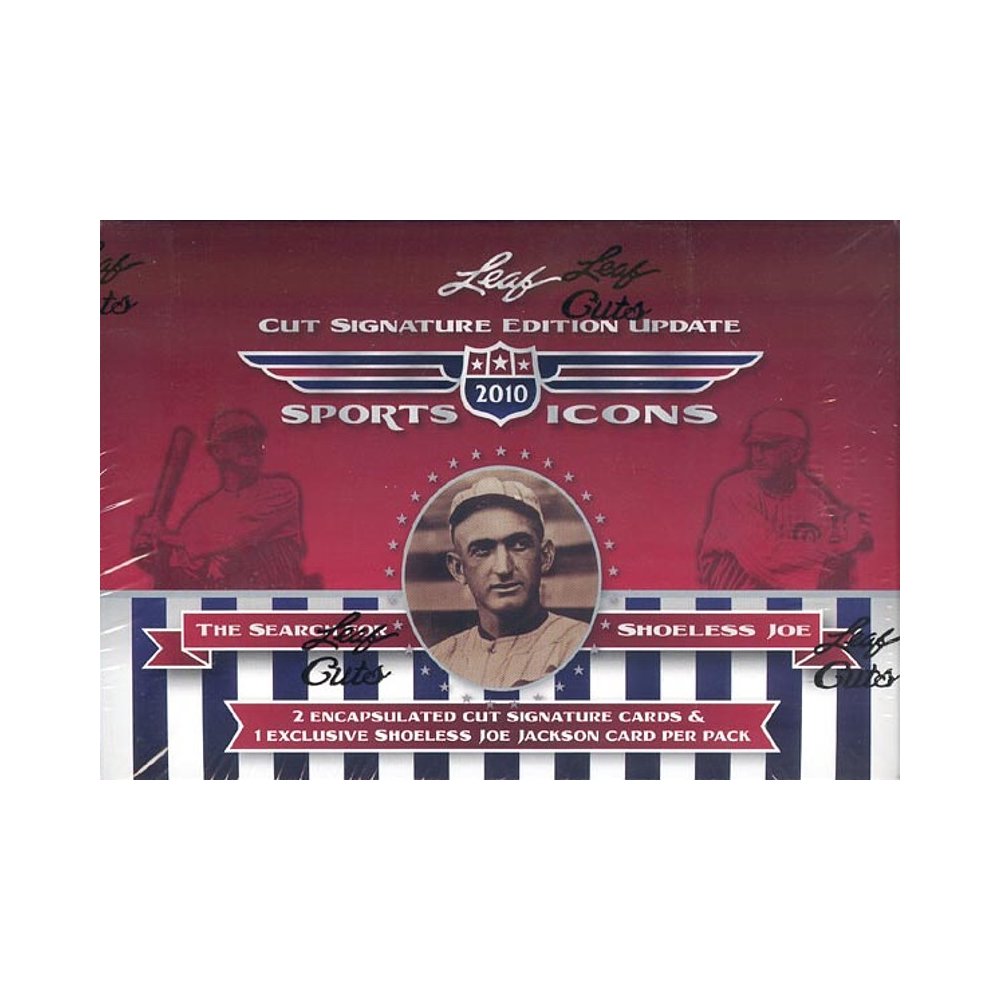 2010 Leaf Cut Signature Edition Update Sports Icons Hobby Box | Steel ...