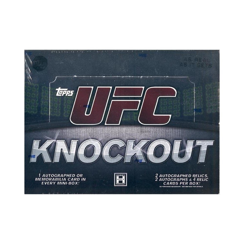 2010 Topps UFC Knockout Hobby Box | Steel City Collectibles