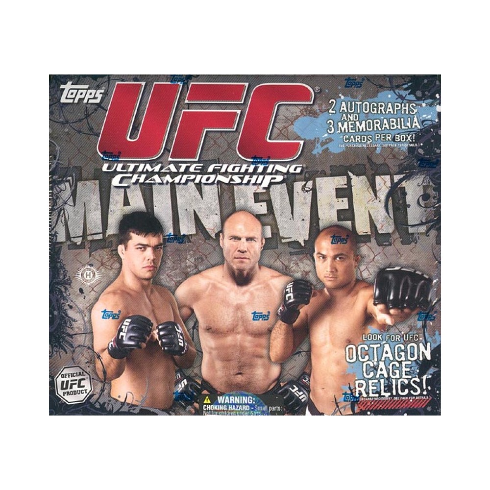 2010 Topps UFC Main Event Hobby Box | Steel City Collectibles