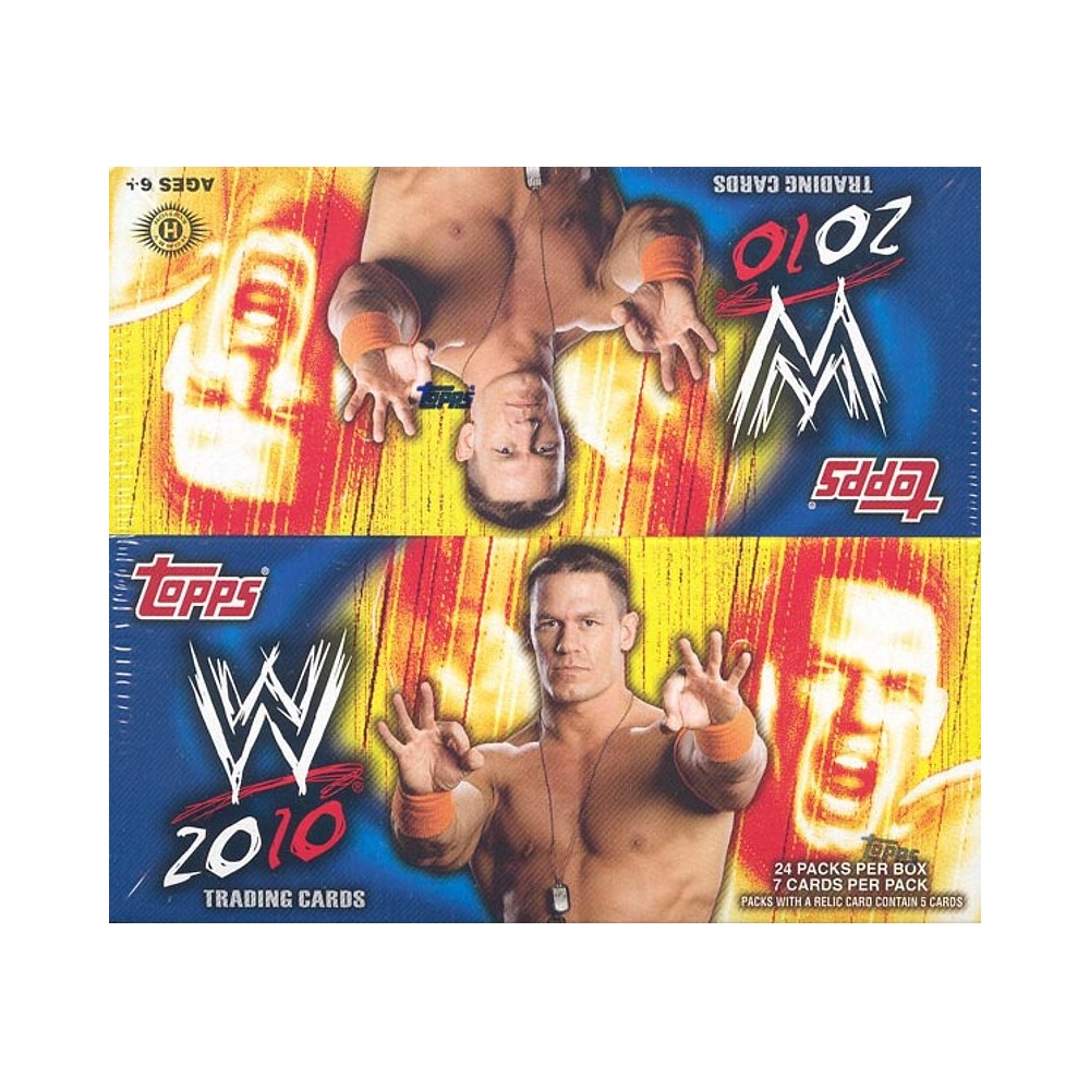 2010 Topps WWE Wrestling Hobby Box | Steel City Collectibles