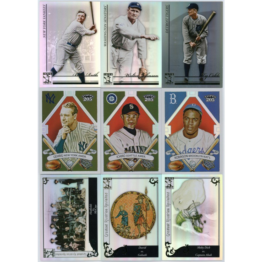 2010 Topps Tribute Baseball 100-Card Base Set | Steel City Collectibles