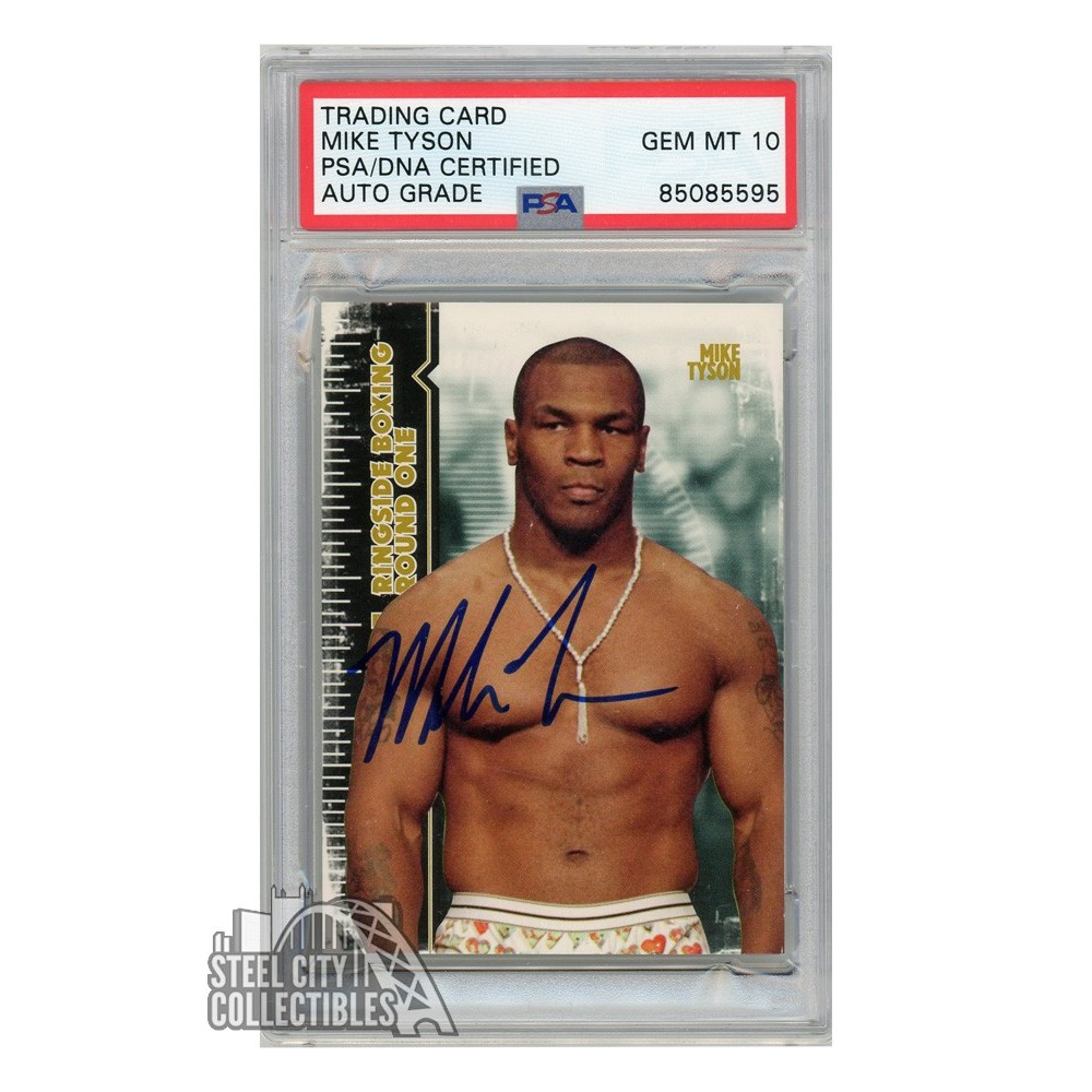 Mike Tyson 2010 Sport Kings Ringside Round One Autograph Boxing Card ...