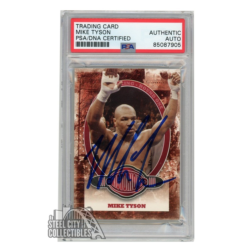 Mike Tyson 2010 Sport Kings Ringside Victorious Red Autograph Card #83 ...