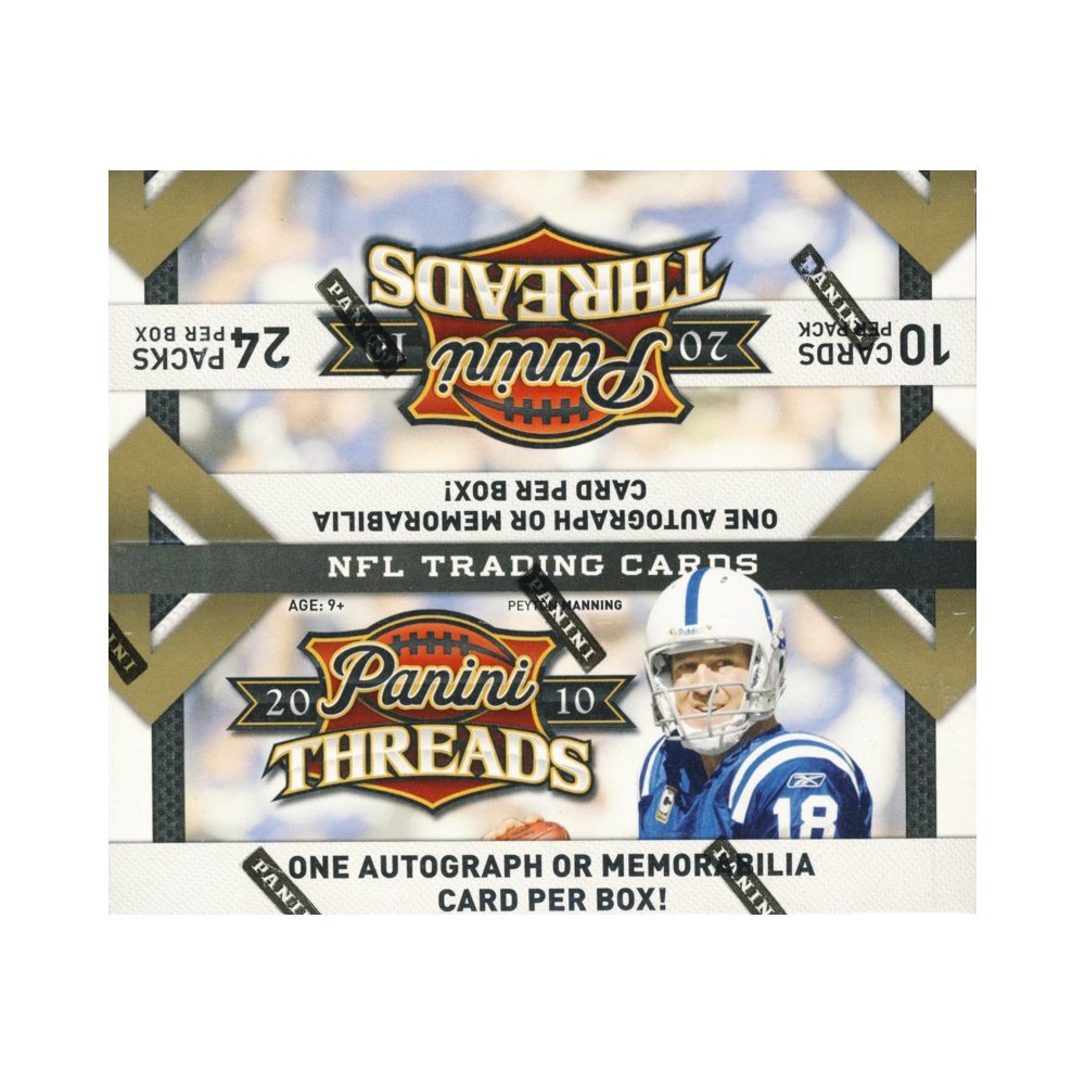 2010 Panini Threads Football 24ct Retail Box | Steel City Collectibles