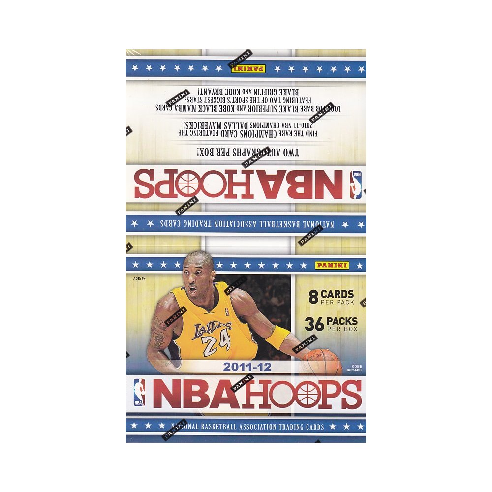 2011-12 Panini NBA Hoops Basketball Hobby Box | Steel City Collectibles