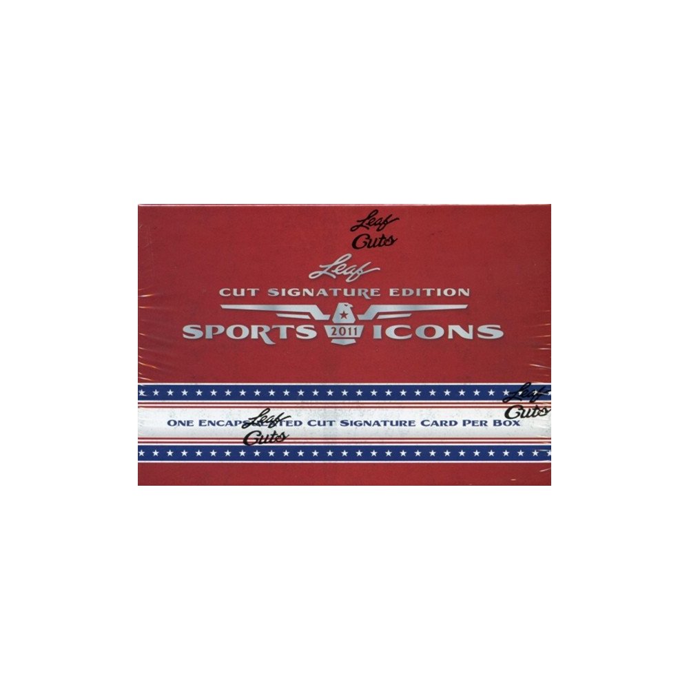 2011 Leaf Sports Icons Cut Signature Edition Hobby Box | Steel City ...