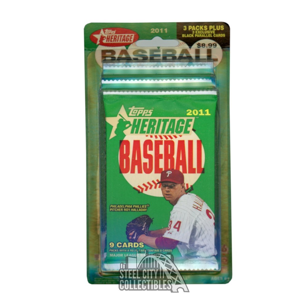 2011 Topps Heritage Baseball Blister Pack | Steel City Collectibles