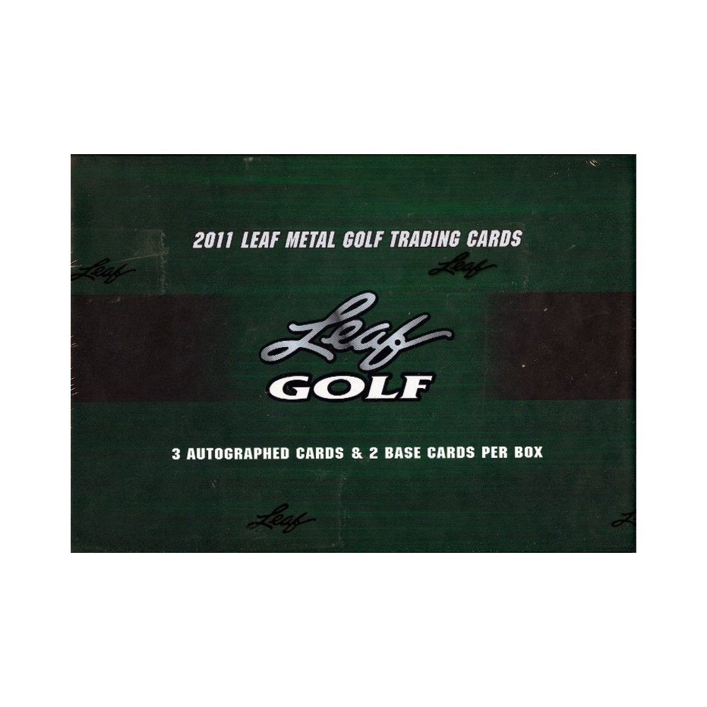 2011 Leaf Metal Golf Hobby Box | Steel City Collectibles