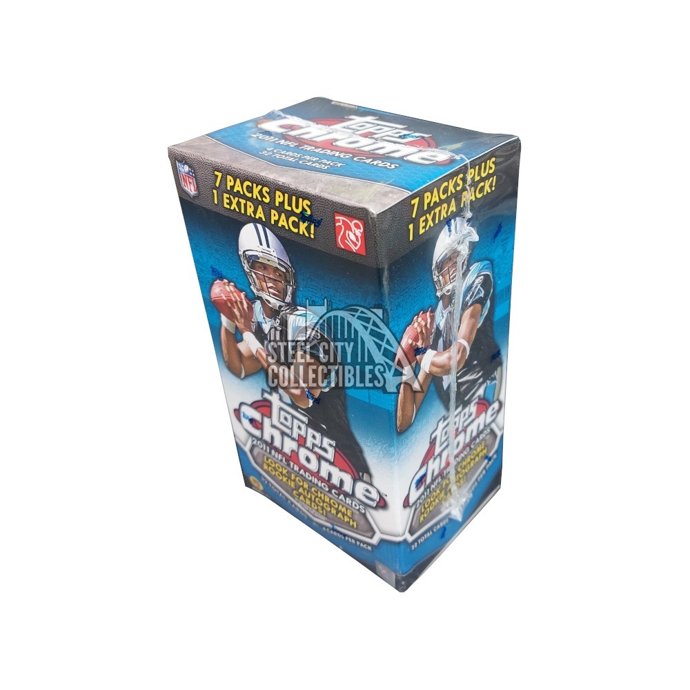 2011 Topps Chrome Football Blaster Box | Steel City Collectibles
