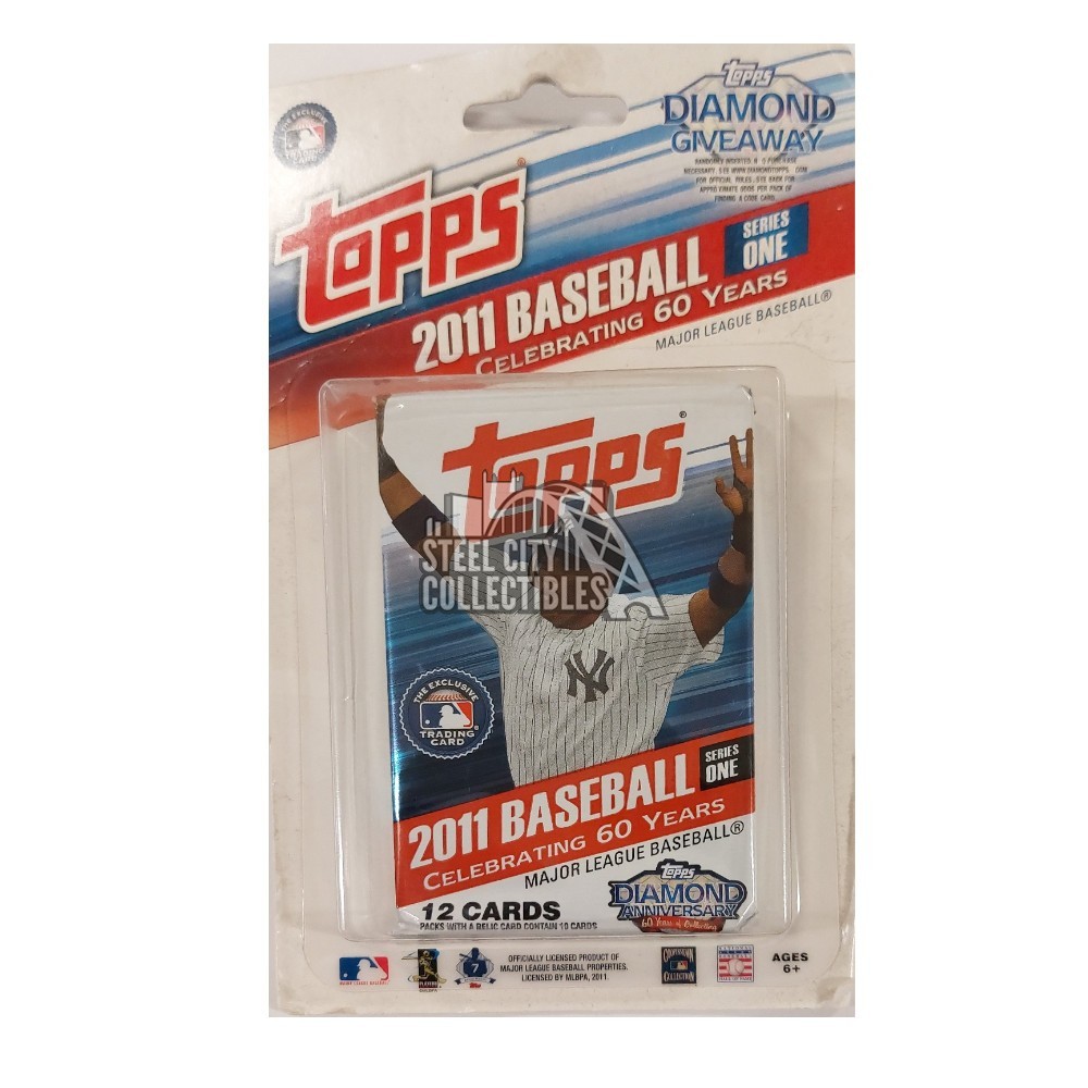 2011 Topps Series 1 Baseball Blister Pack | Steel City Collectibles