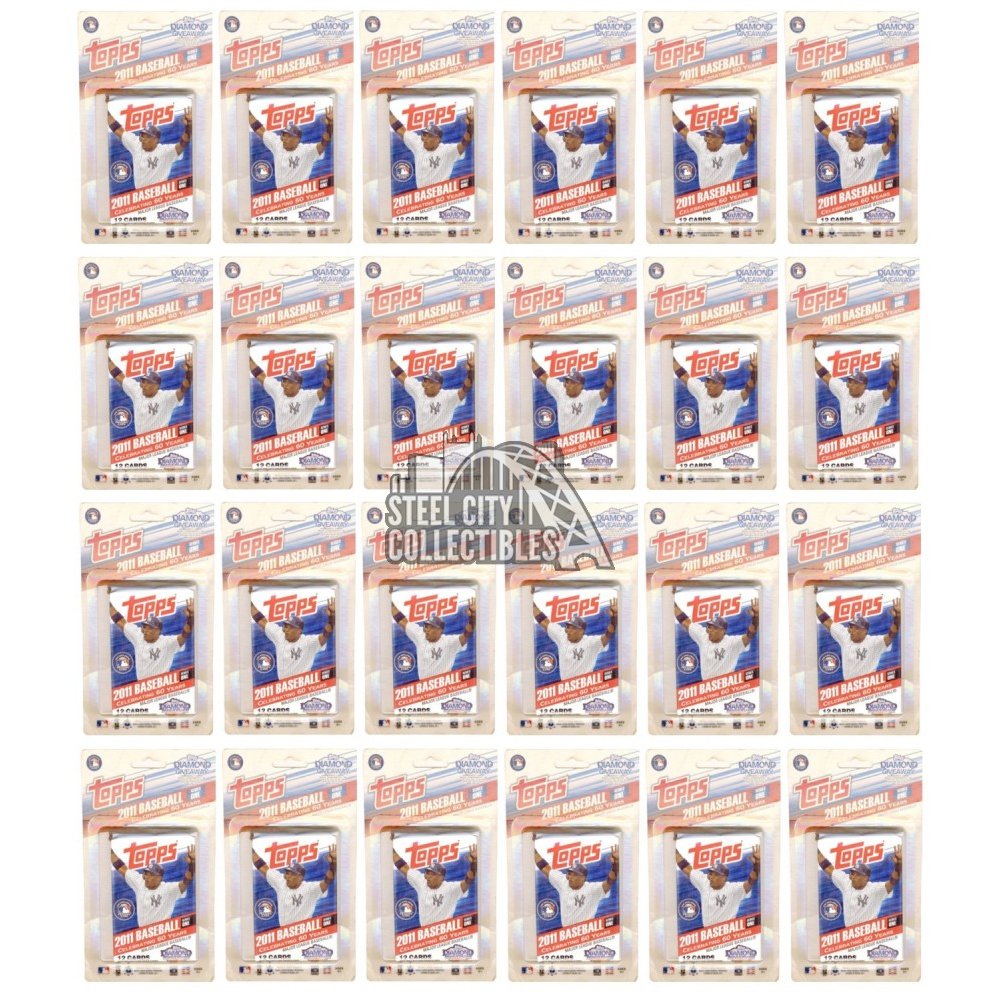 2011 Topps Series 1 Baseball 24ct Blister Pack Lot | Steel City ...