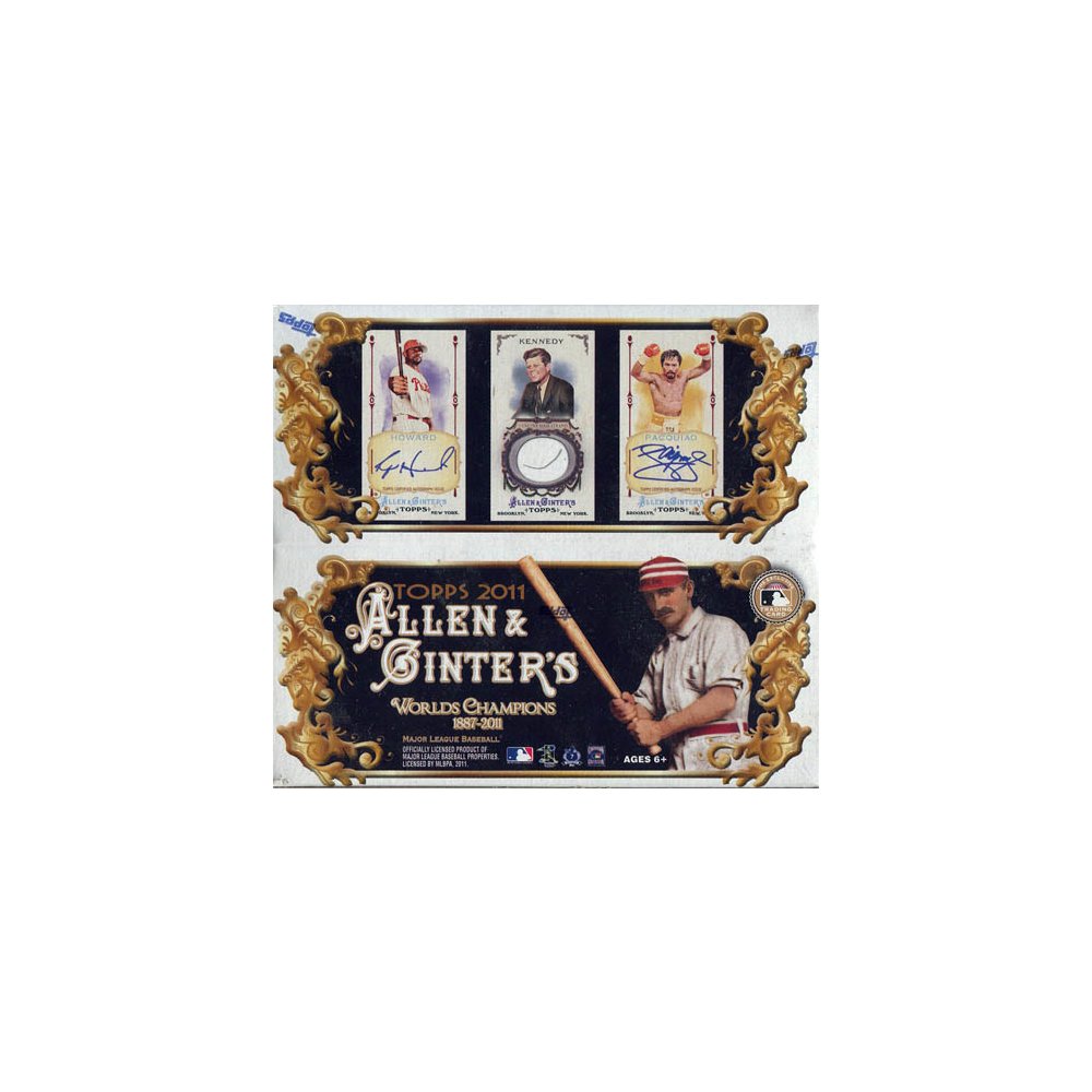 2011 Topps Allen and Ginter Baseball 24ct Retail Box | Steel City ...