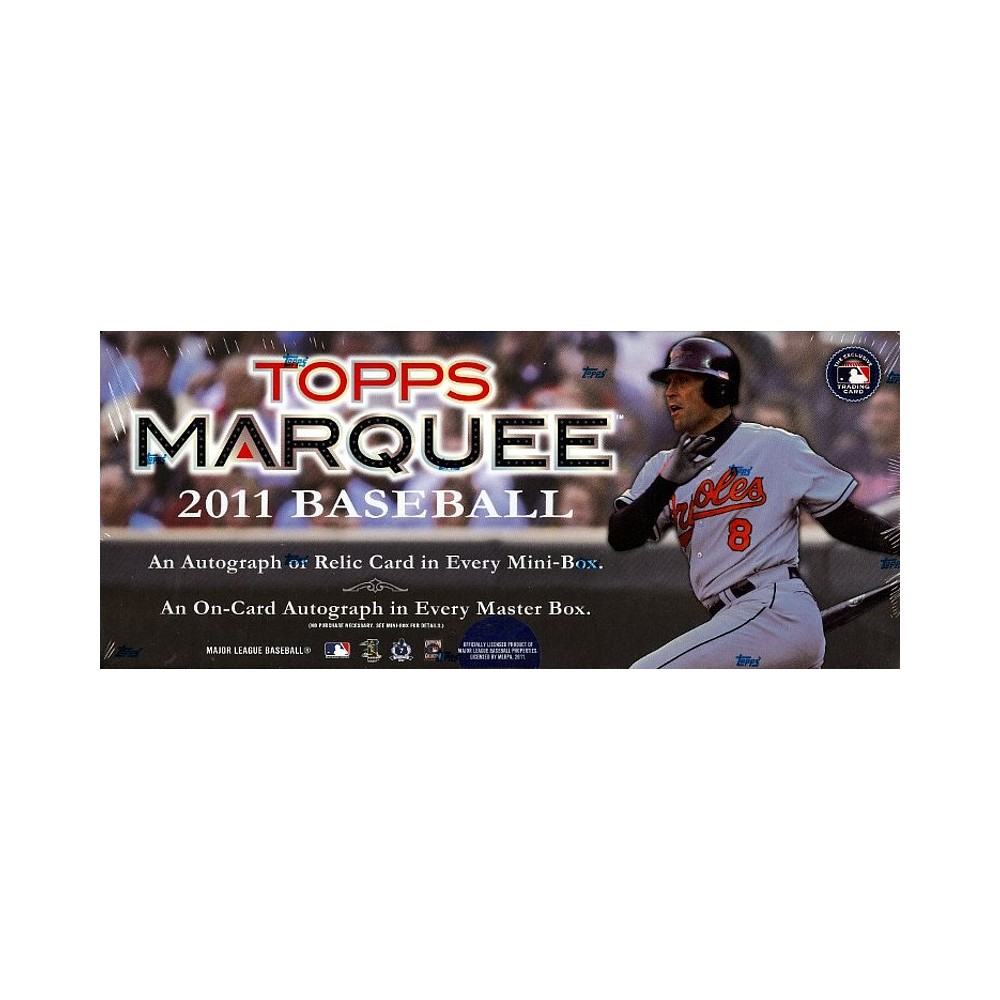 2011 Topps Marquee Baseball Hobby Box | Steel City Collectibles