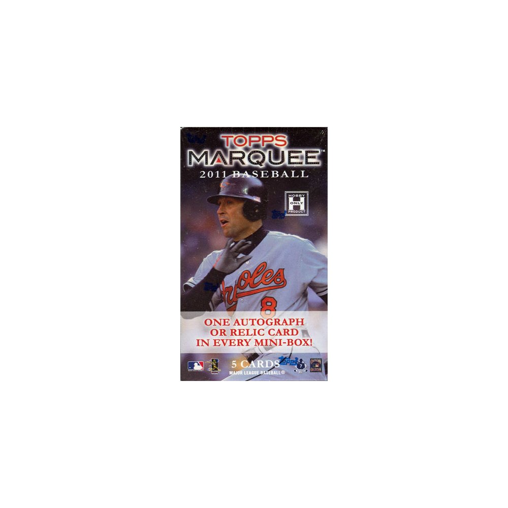 2011 Topps Marquee Baseball Hobby Pack | Steel City Collectibles