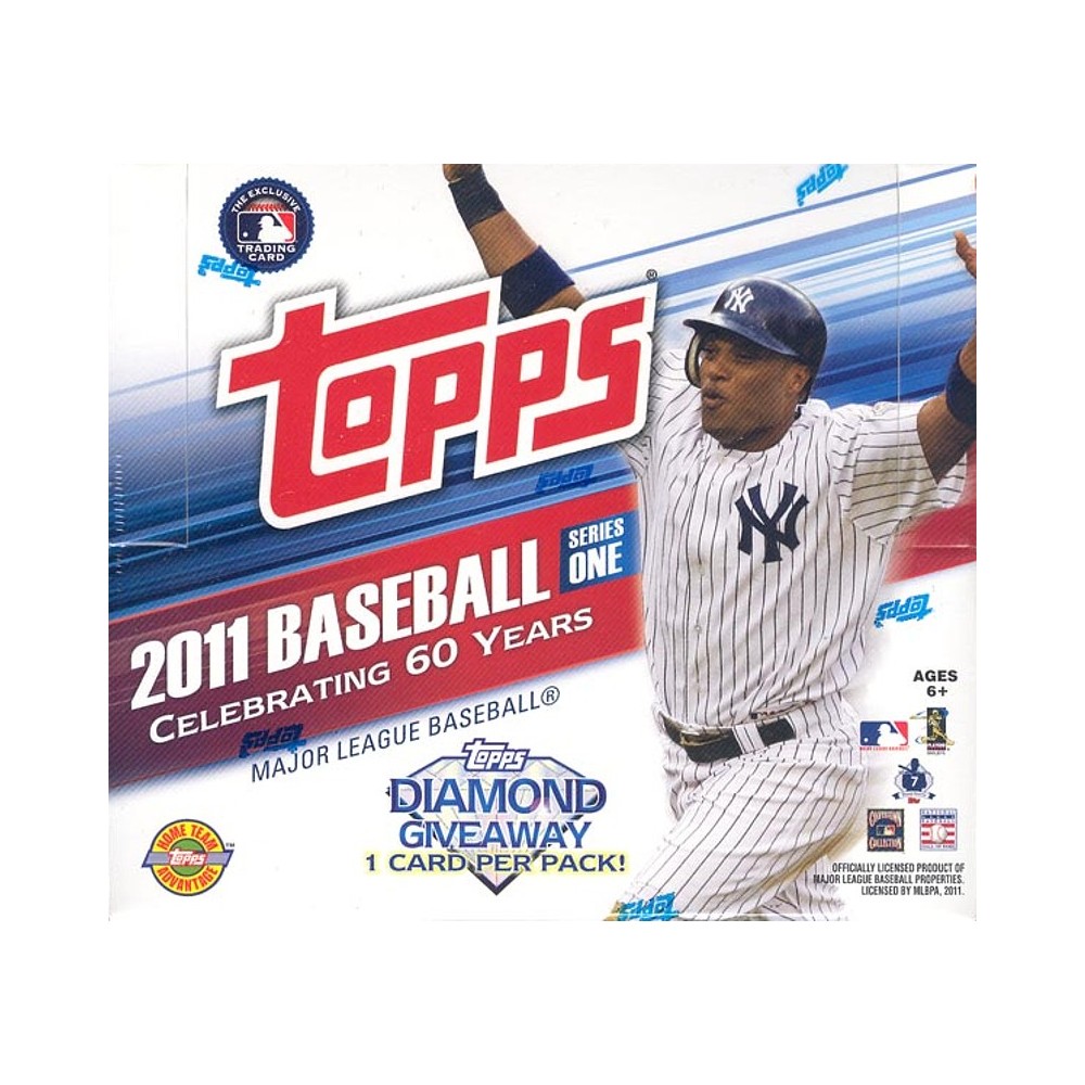 2011 Topps Series 1 Baseball Jumbo HTA Box | Steel City Collectibles