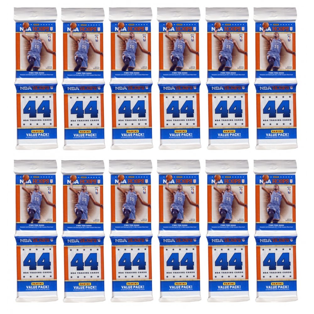 2012-13 Panini NBA Hoops Basketball Rack Pack 12-Pack Lot | Steel City ...