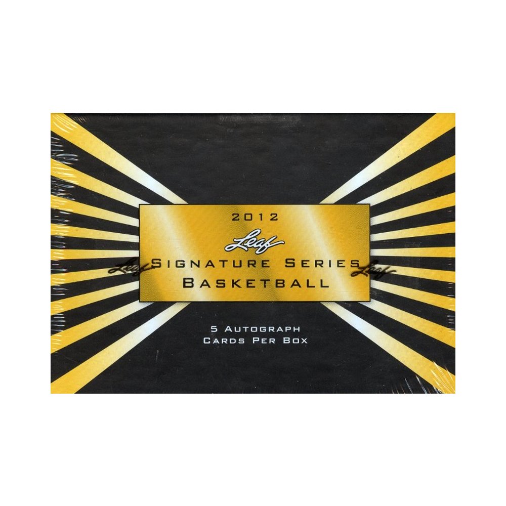 2012 Leaf Signature Series Basketball Hobby Box | Steel City Collectibles