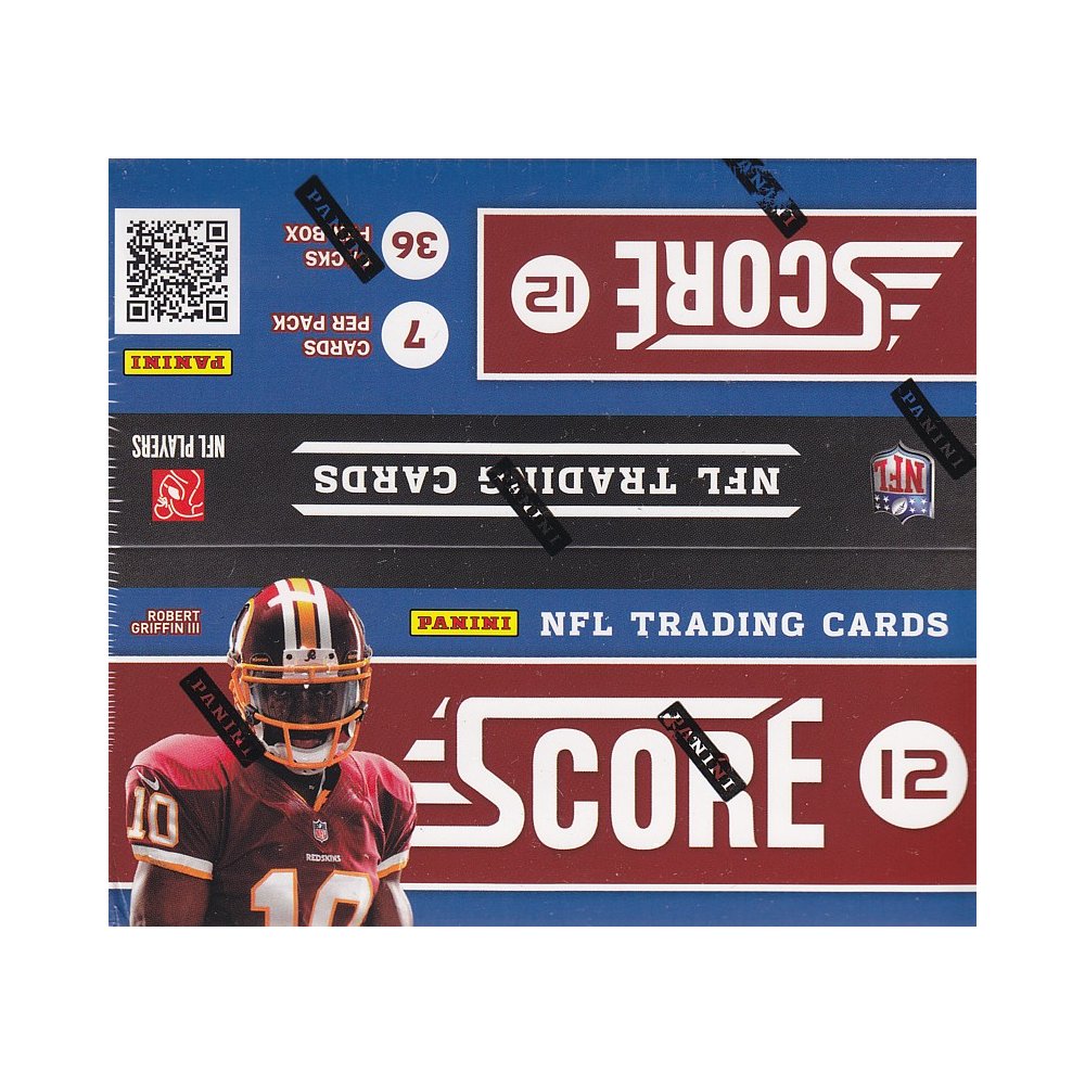 2012 Score Football Retail Box | Steel City Collectibles
