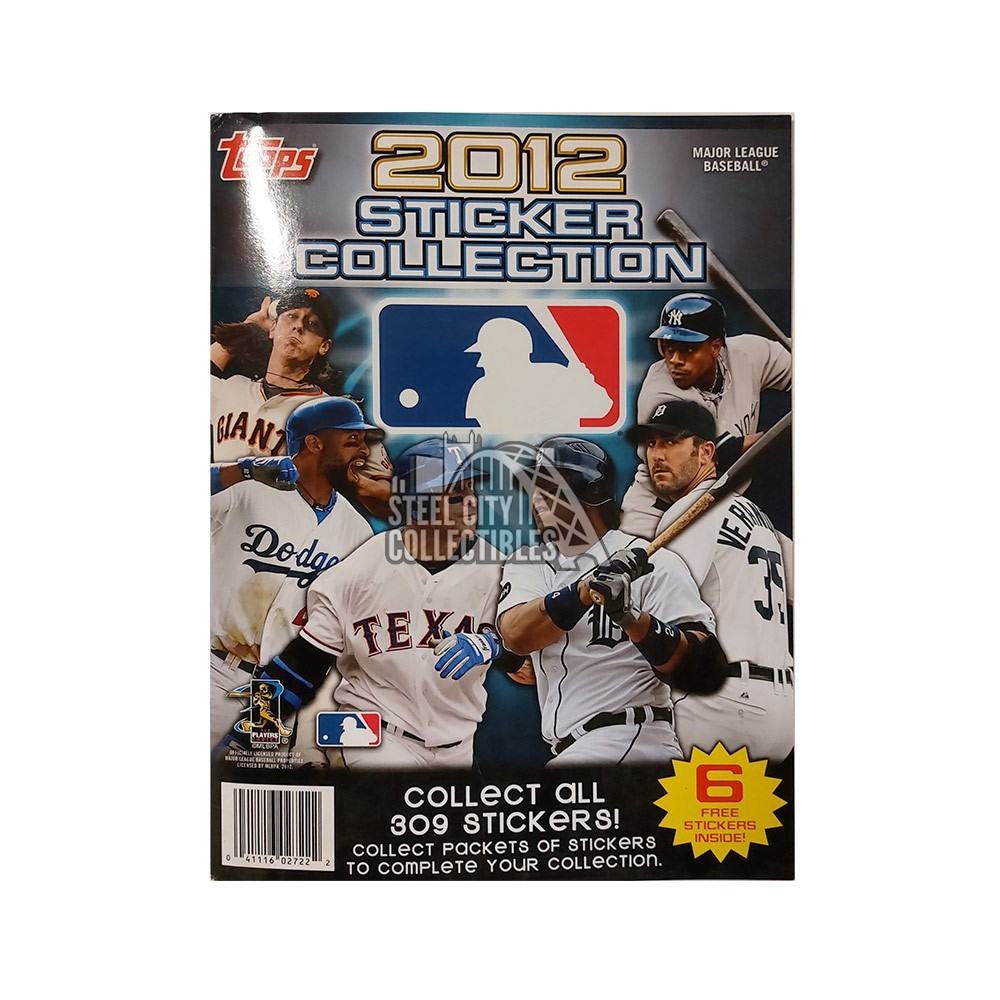 2012 Topps Baseball Sticker Album | Steel City Collectibles