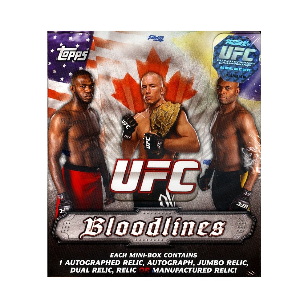 2012 Topps UFC Bloodlines Hobby Box | Steel City Collectibles