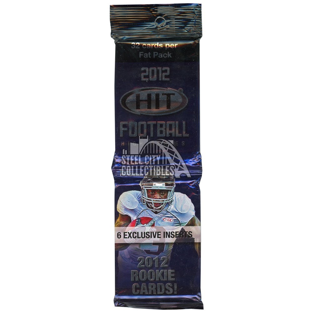 2012 Sage Hit High Series Football Fat Pack | Steel City Collectibles