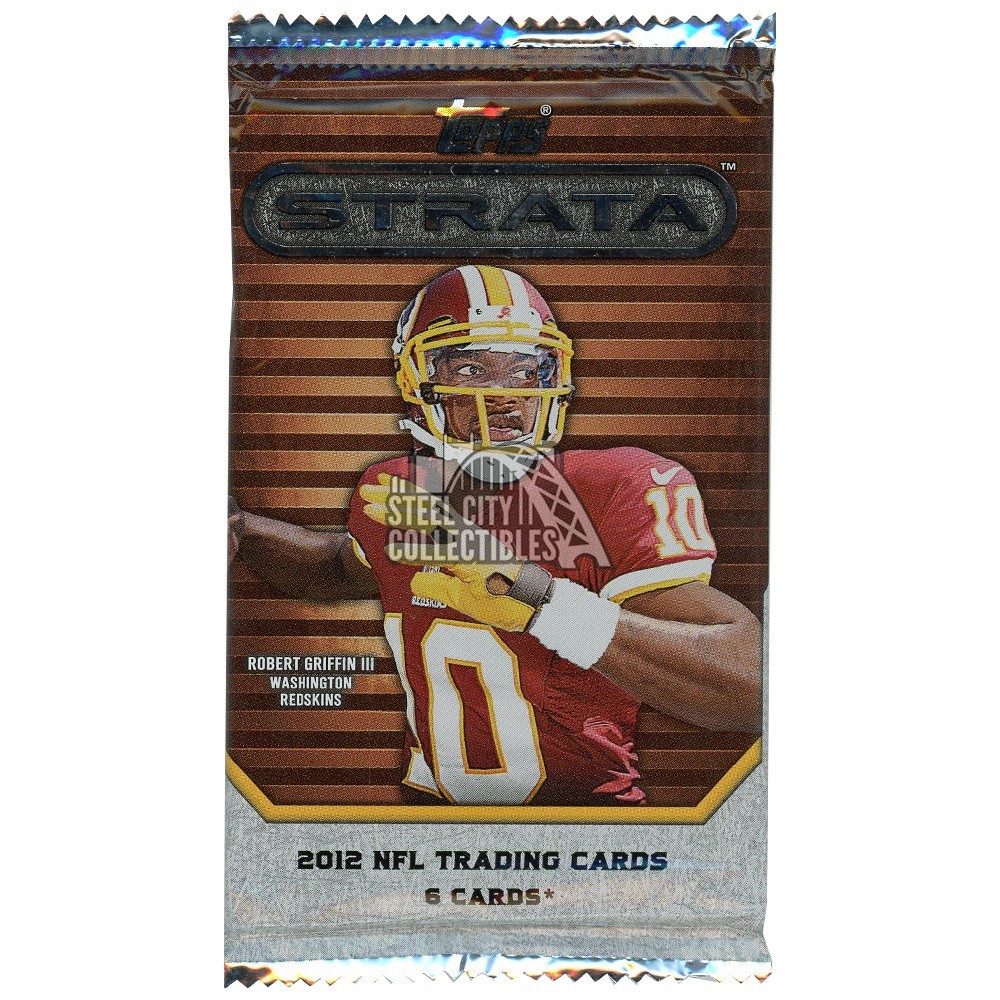 2012 Topps Strata Football Blaster Pack | Steel City Collectibles