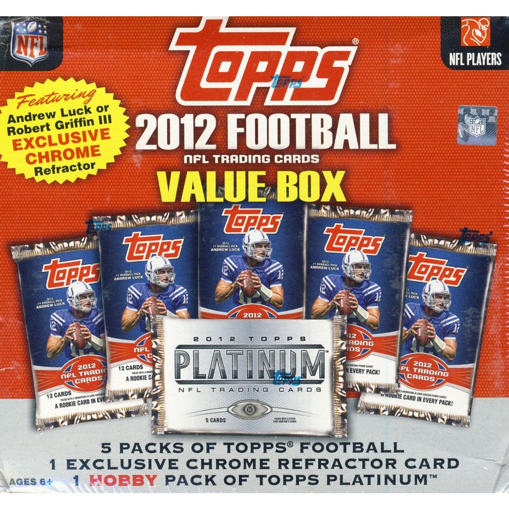2012 Topps Football / Topps Platinum Value Box | Steel City Collectibles