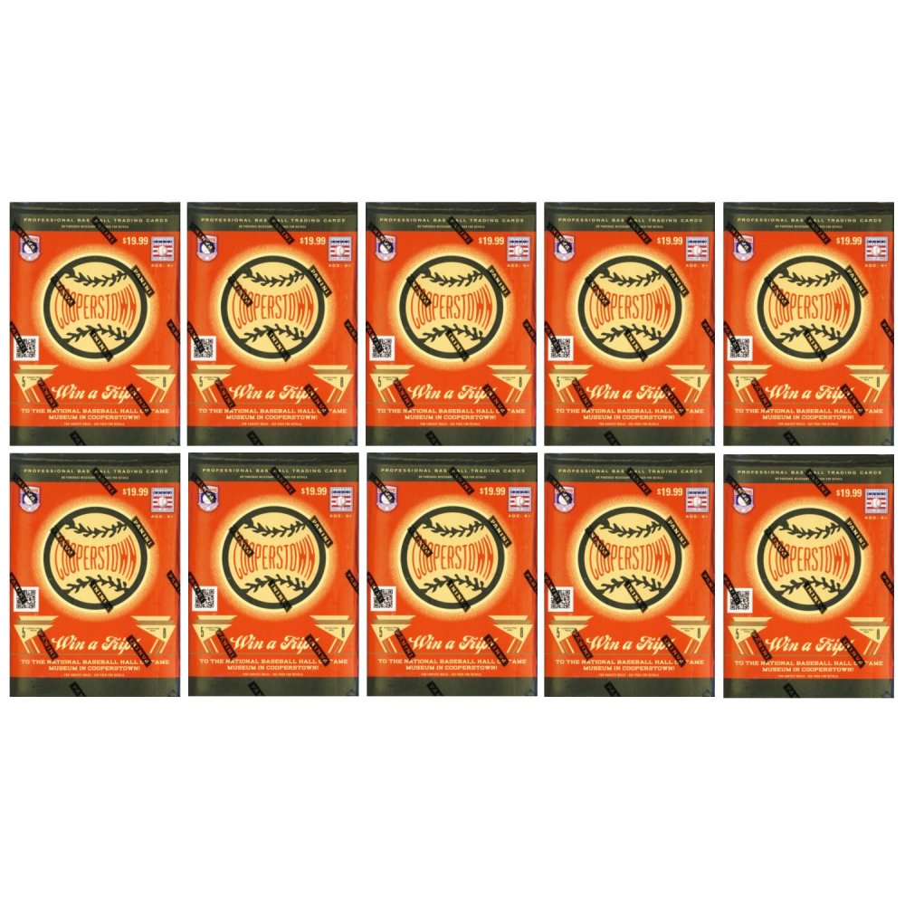 2012 Panini Cooperstown Baseball 8ct Blaster Box 10-Box Lot | Steel ...