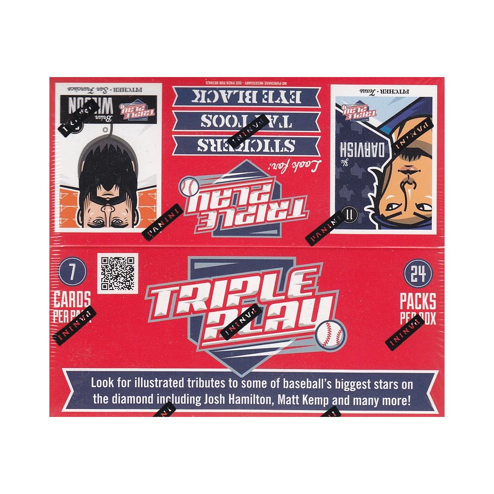 2012 Panini Triple Play Baseball Retail Box | Steel City Collectibles