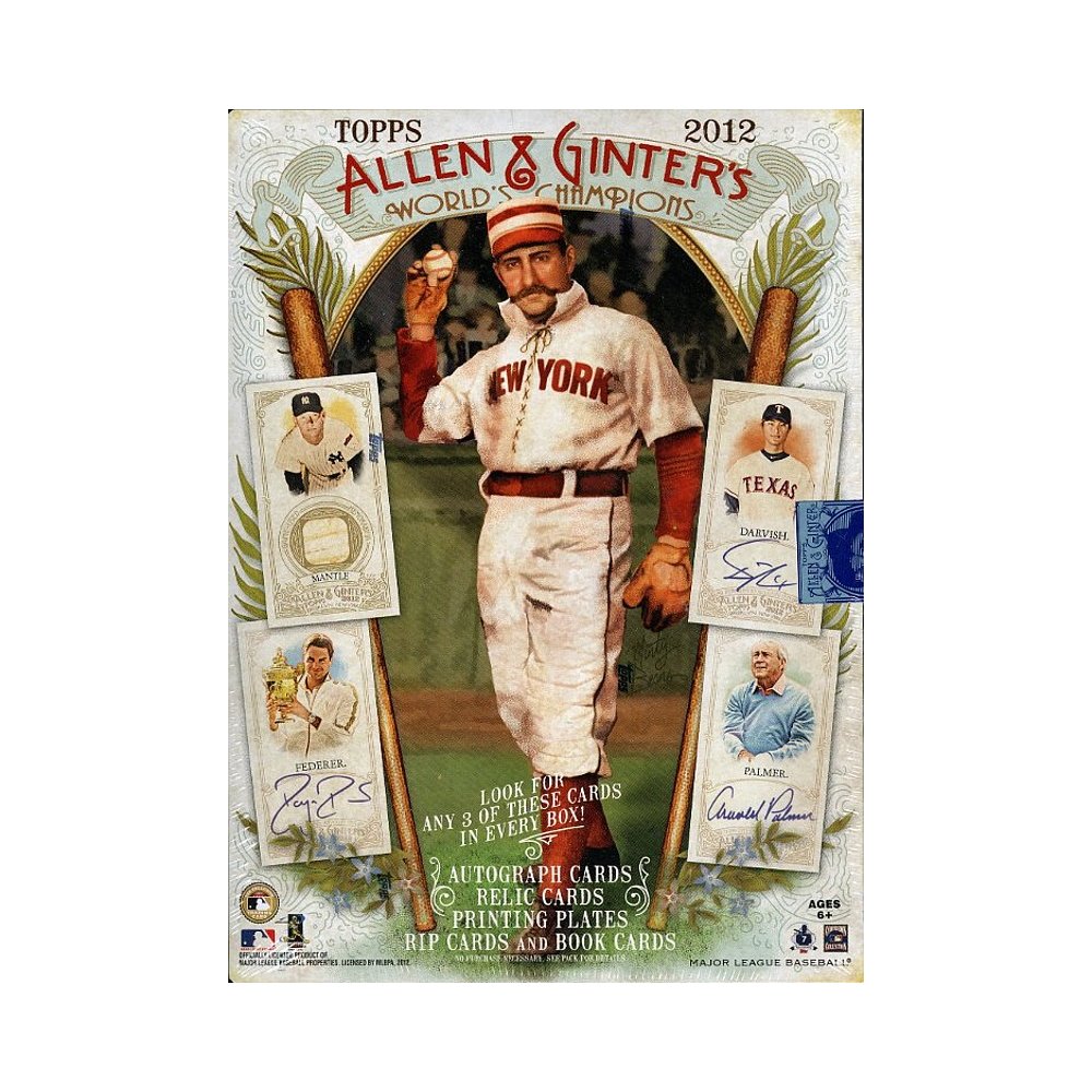 2012 Topps Allen and Ginter Baseball Hobby Box | Steel City Collectibles