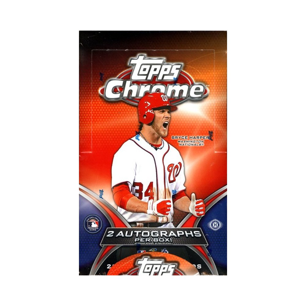 2012 Topps Chrome Baseball Hobby Box | Steel City Collectibles