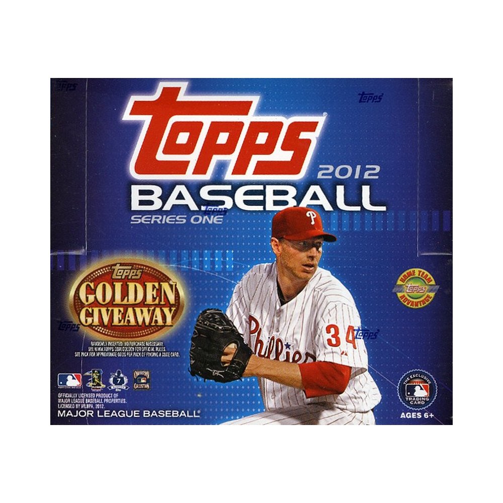 2012 Topps Series 1 Baseball Jumbo HTA Box | Steel City Collectibles