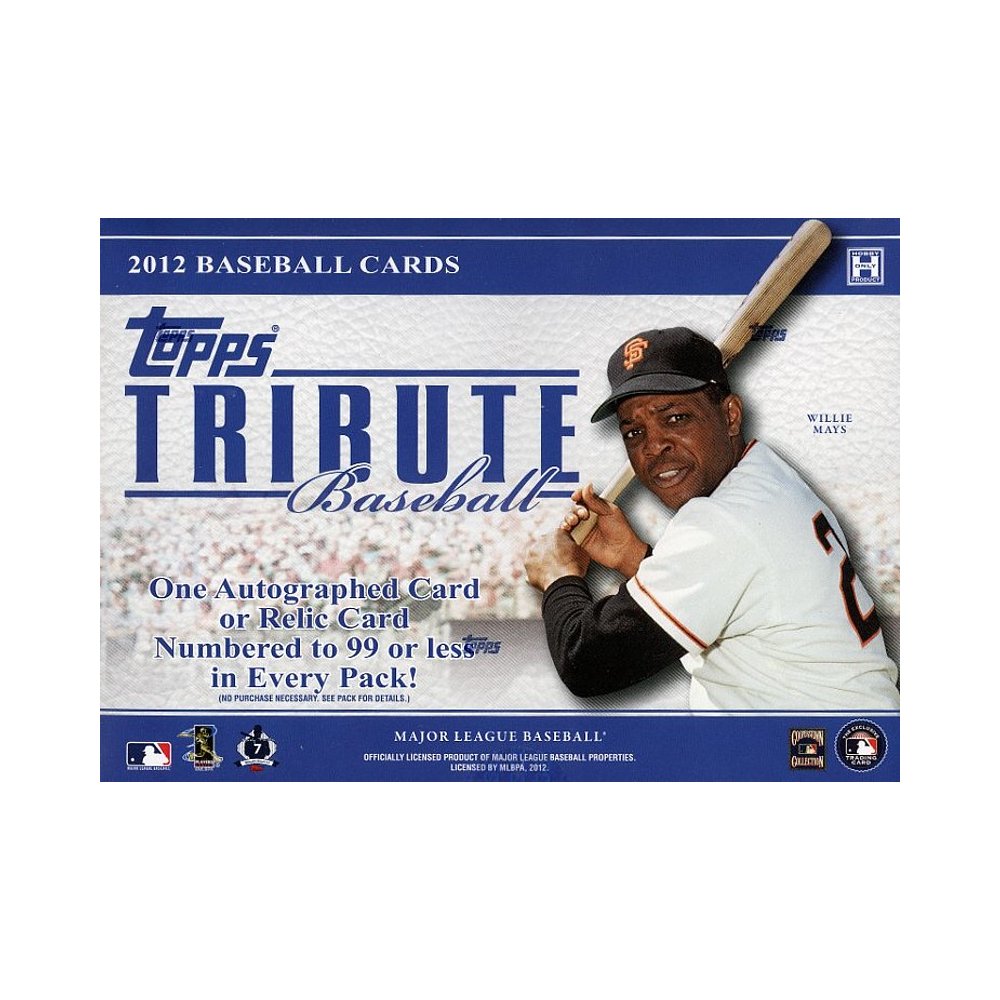 2012 Topps Tribute Baseball Hobby Box | Steel City Collectibles