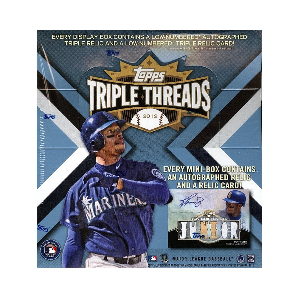 2012 Topps Triple Threads Baseball Hobby Box | Steel City Collectibles