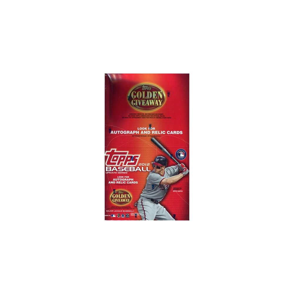 2012 Topps Update Baseball 18ct Value Pack Box | Steel City Collectibles